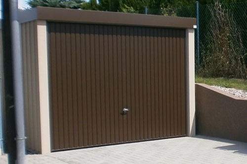 Montažne metalne garaže sa žbukom